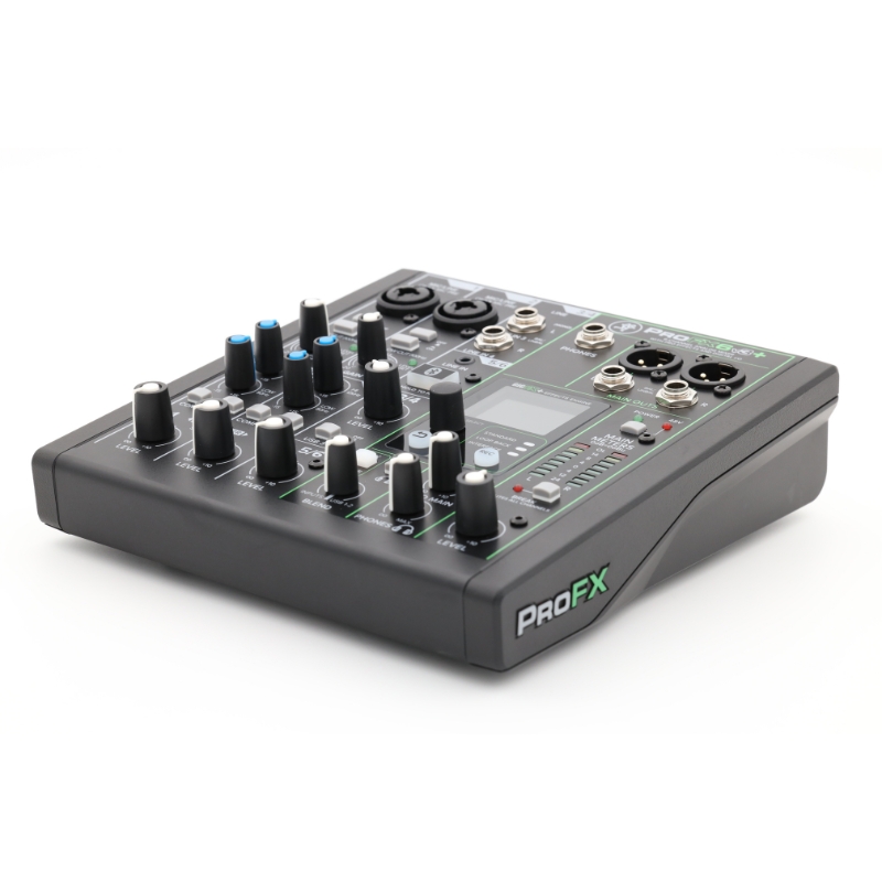 Mackie ProFX6v3+ 6-Channel Analogue Mixer w/ Enhanced FX, USB Recording ...